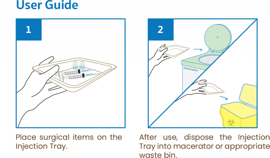 Injection Tray Food Grade 350ml | APEX PULP