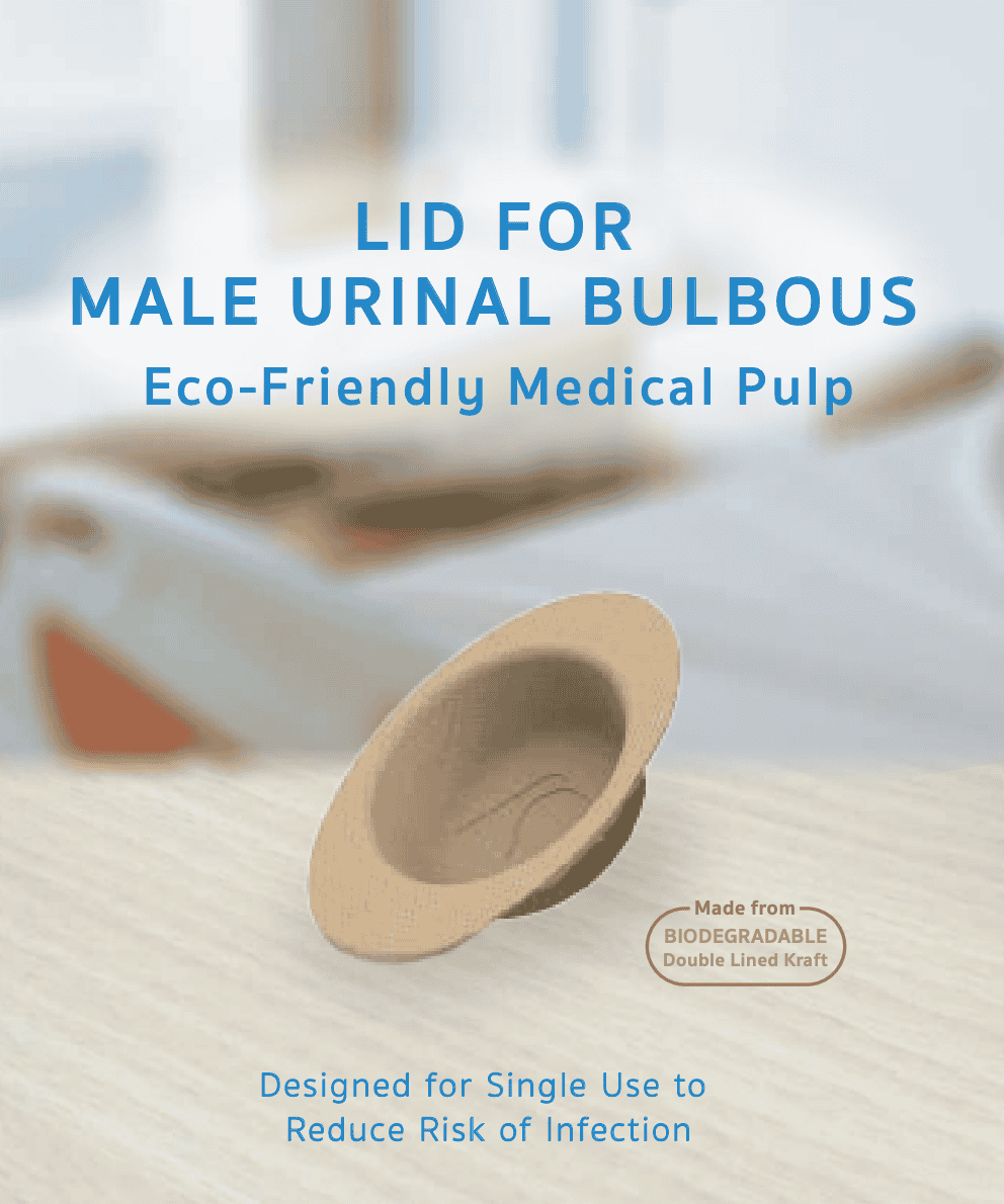 Lid for Male Urinal Bulbous | APEX PULP