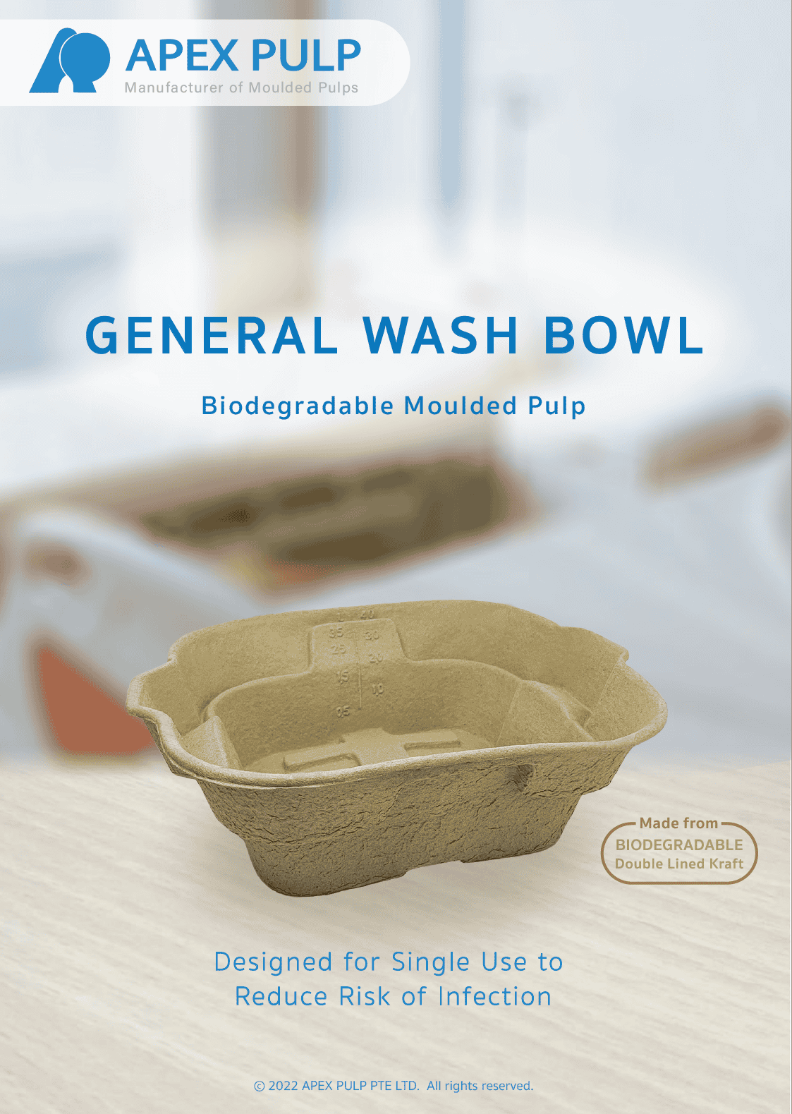 General Wash Bowl 4000ml | APEX PULP