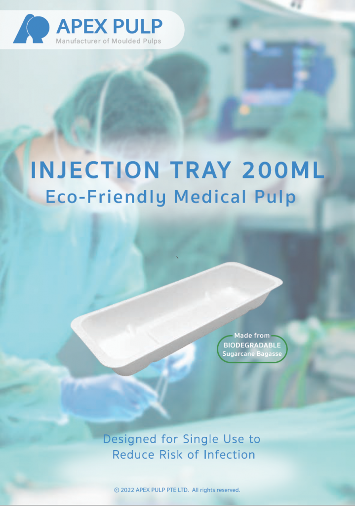 Injection Tray Food Grade 200ml | APEX PULP
