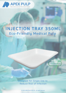 Injection Tray Food Grade 350ml - APEX PULP